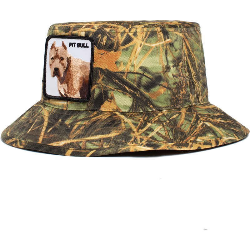 Bucket camuflaje perro Pitbull Misunderstood The Farm de Goorin Bros ...