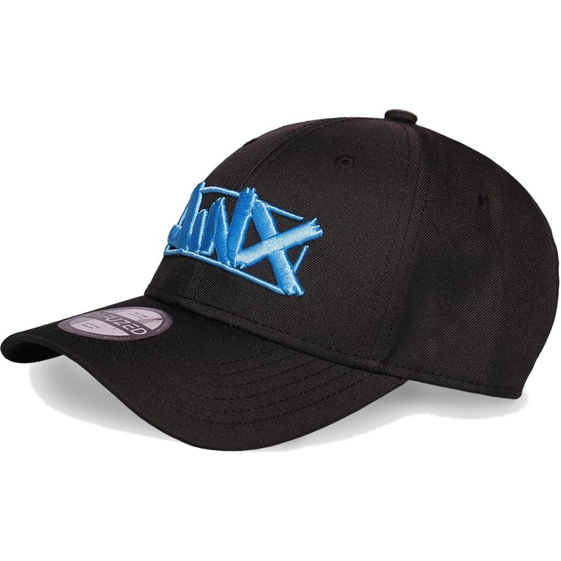 Difuzed Curved Brim Jinx League of Legends Black Snapback Cap ...