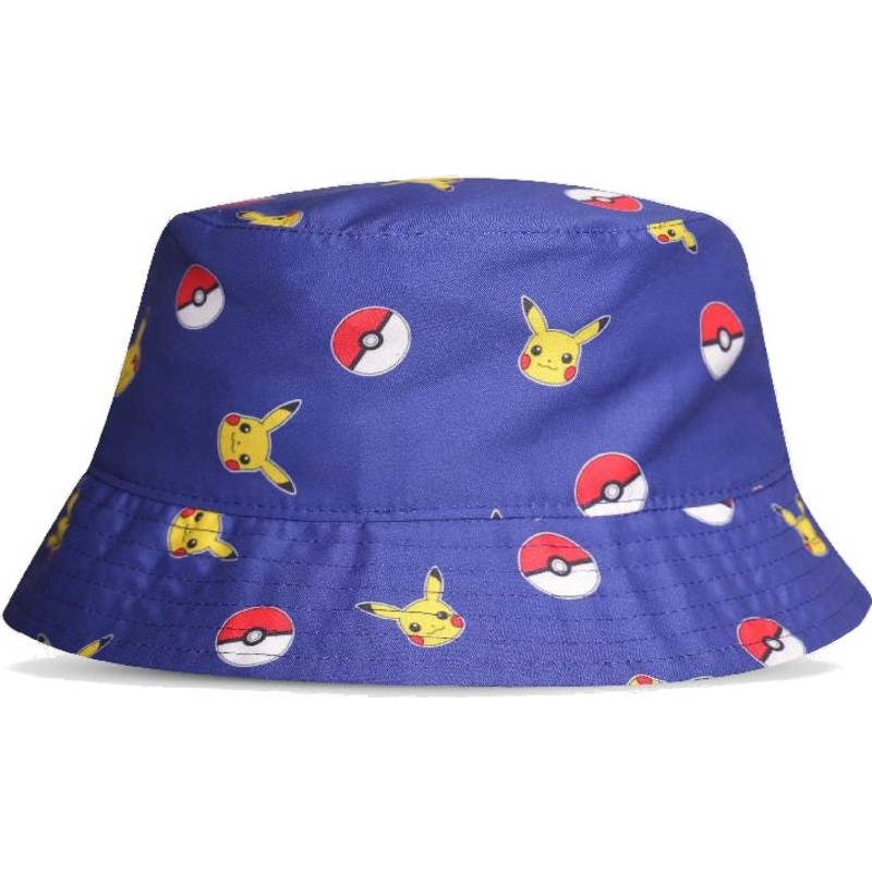 Bucket azul para niño Pikachu Poké Ball Pokémon de Difuzed: Caphunters.com