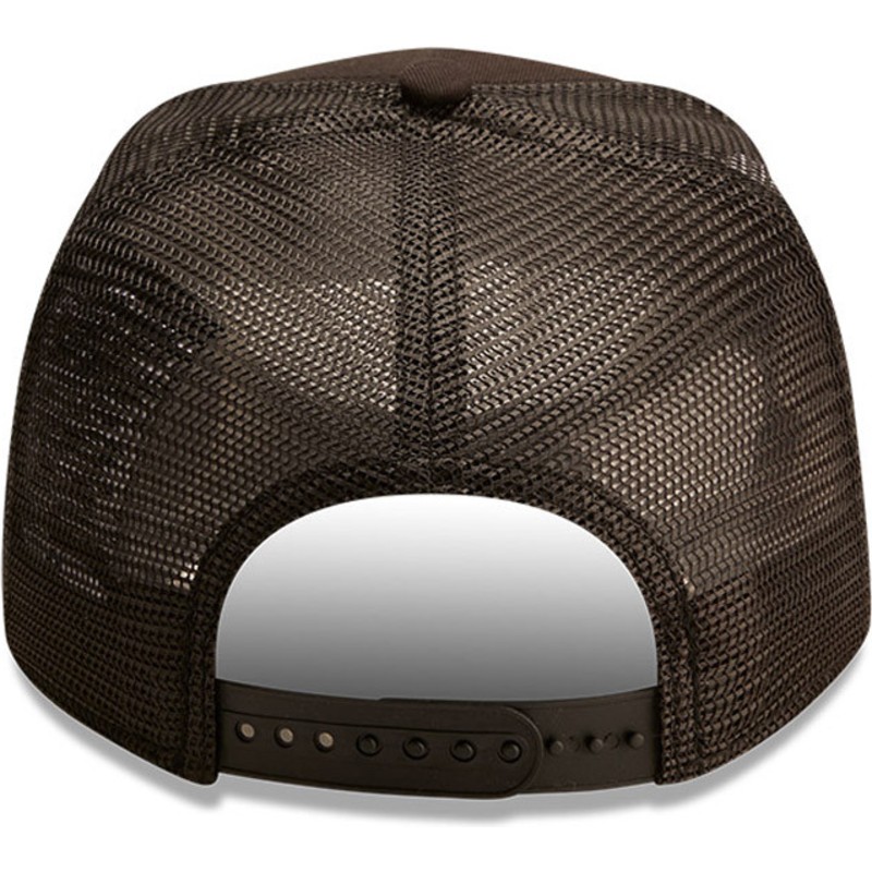 New Era Curved Brim A Frame Camo Infill New York Yankees MLB Black Cap ...