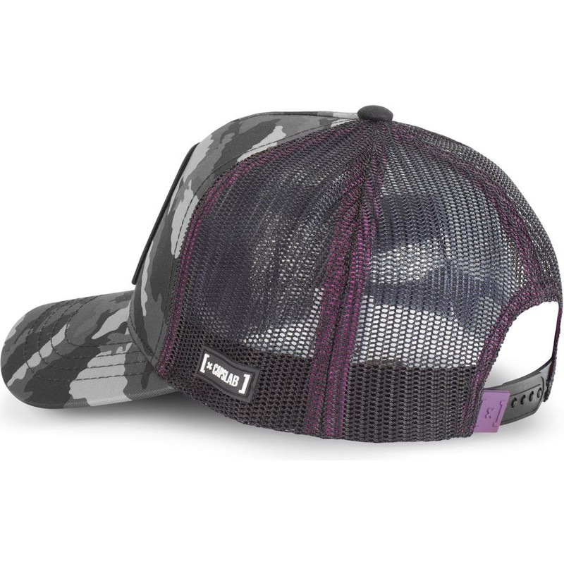 Capslab Frieza FRE3C Dragon Ball Camouflage and Black Trucker Hat ...