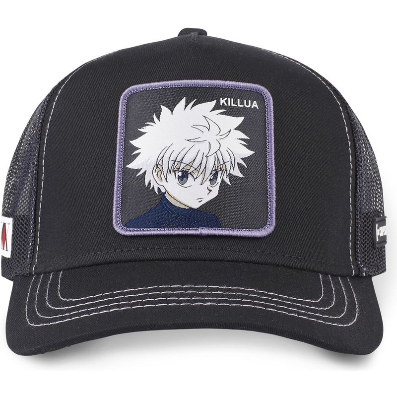 Gorra trucker negra Killua Zoldyck KIR3 Hunter x Hunter de Capslab: Caphunters.com