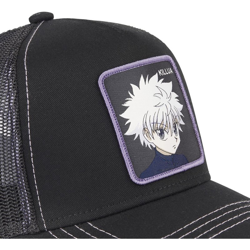 Gorra trucker negra Killua Zoldyck KIR3 Hunter x Hunter de Capslab: Caphunters.com