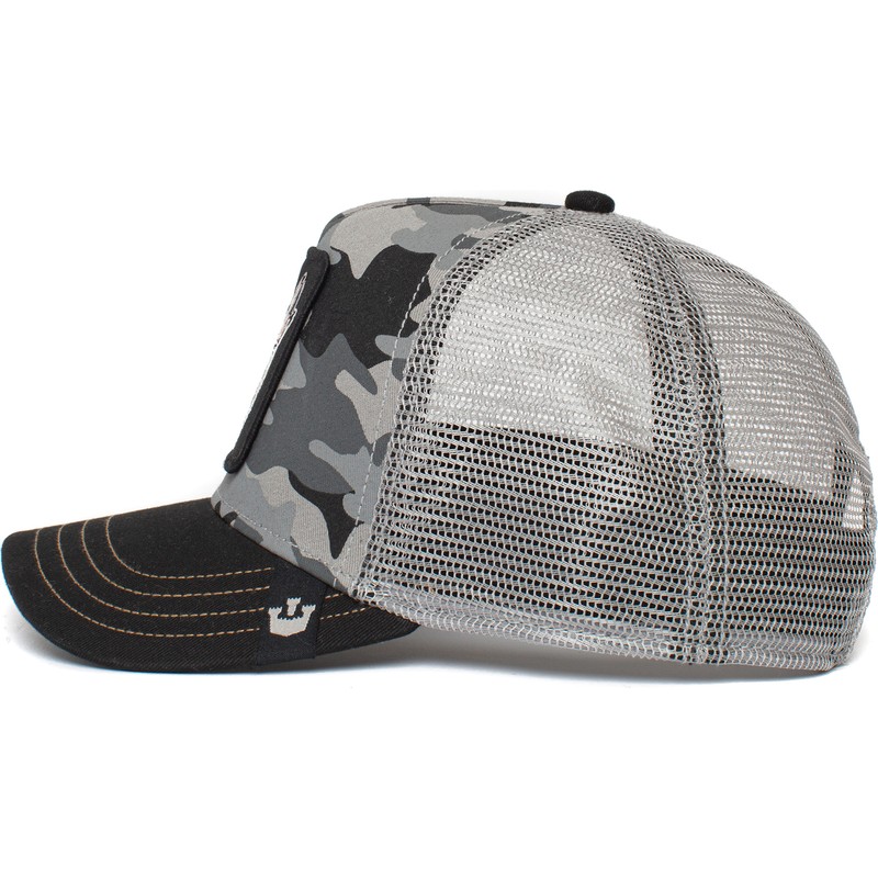 Gorra Trucker Camuflaje Gris Lobo Lone Wolf Lobo Solitario Dog Soldier Gorra Trucker Camuflaje Gris Lobo Lone Wolf Lobo Solitario Dog Soldier