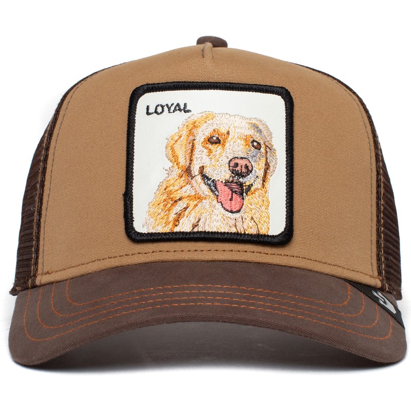 Gorra trucker marrón perro labrador retriever The Loyal Dog The Farm de ...