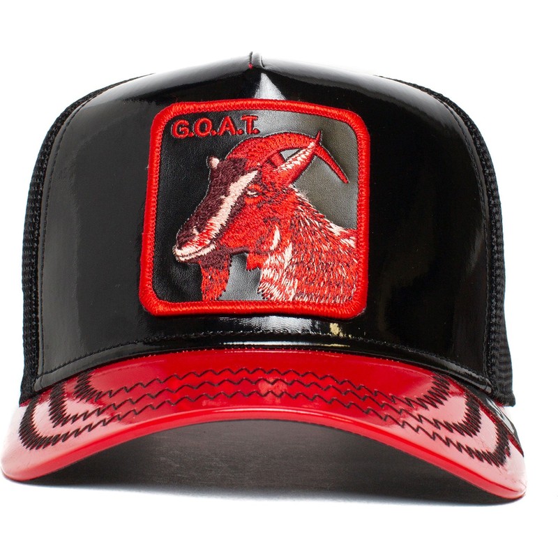 Goorin Bros. Goat G.O.A.T. Goaty McGoatFace Patent Leather The Farm ...
