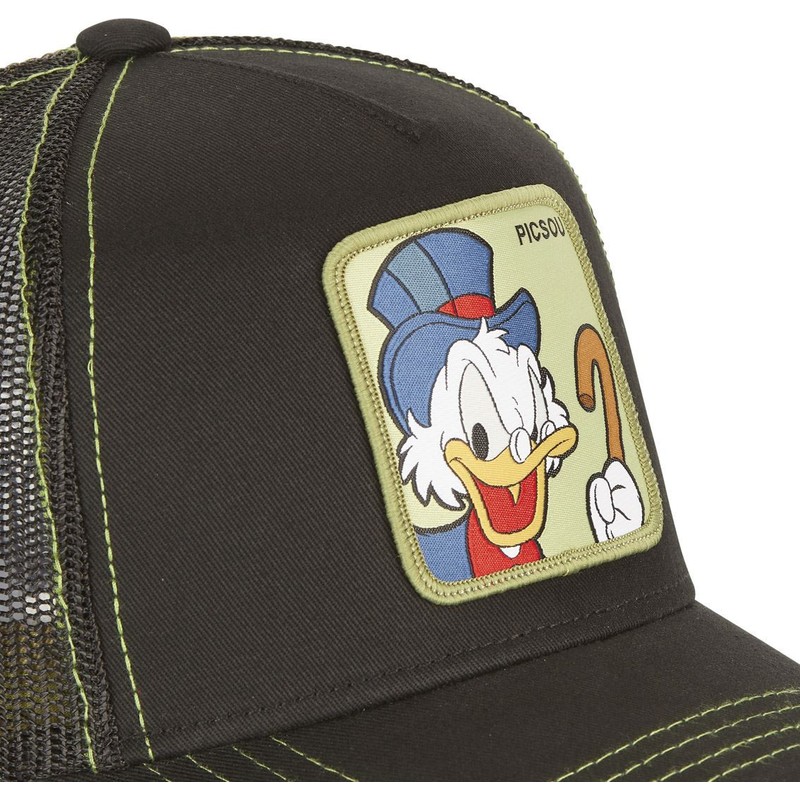 Capslab Scrooge McDuck SCR2 Disney Brown Trucker Hat: Caphunters.com